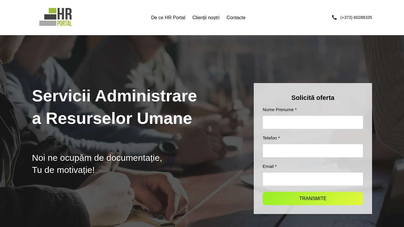 Evidența Resurselor Umane. Servicii outsourcing
