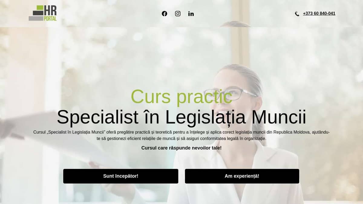 Curs Practic - Specialist Legislația Muncii